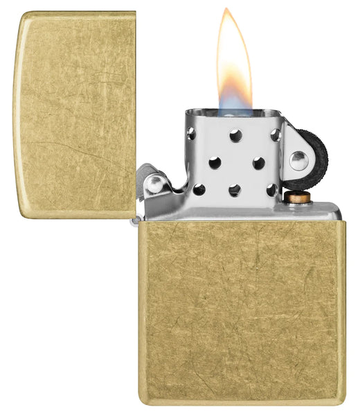 Engravable | Street Brass (regular) Zippo Lighter. – Engraving Crew Shopping