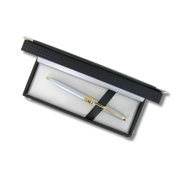 Armada Laser Pen - Satin Silver with Gold trim – Engraving Crew Shopping