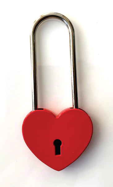 Engraveable | Single Red Love Lock Long neck. – Engraving Crew Shopping